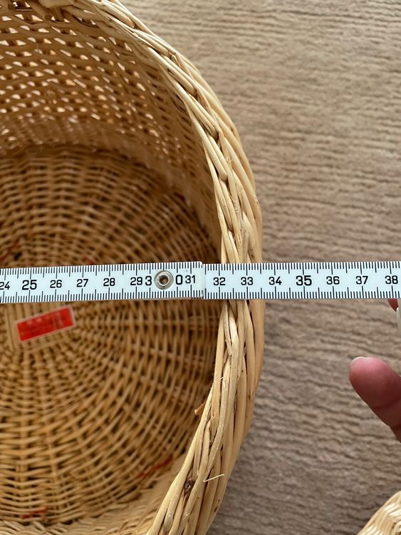 Flecht Korb mit Deckel Korbweide (Gebraucht) in Würenlos für CHF 6 ...