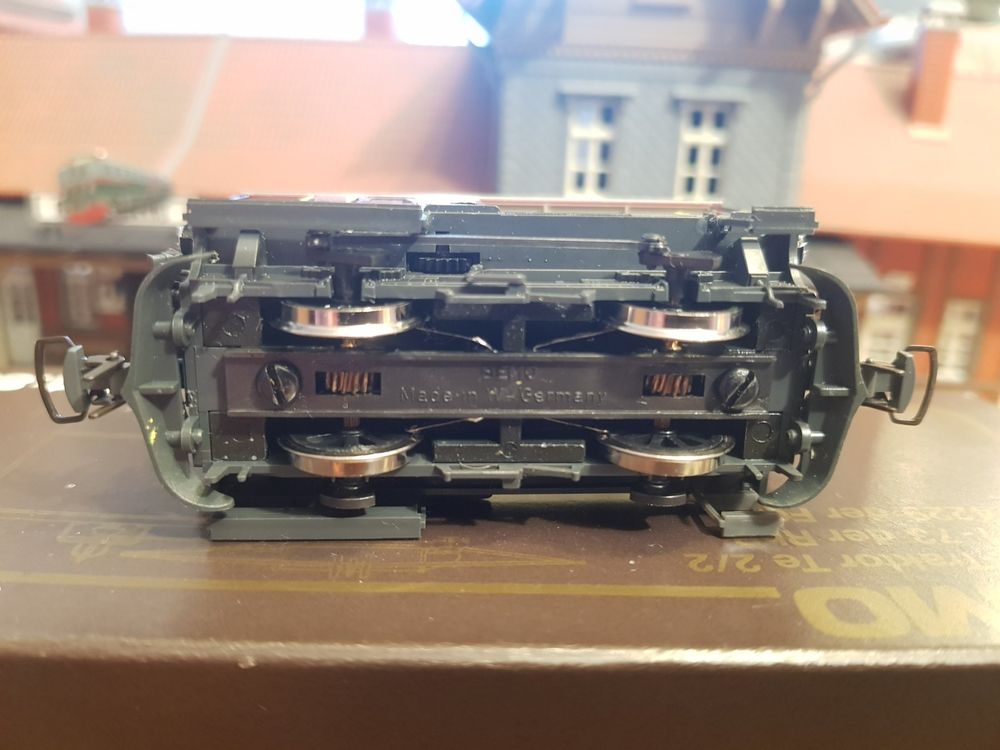 Bemo 1270 RhB Te 2/2 73 DC Analog Spur H0m, Ep. III/IV, OVP (Gebraucht ...