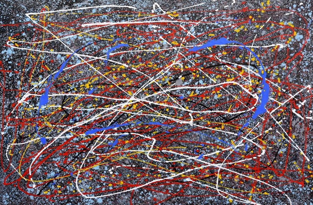 Homage of Pollock - Number 5 | Kaufen auf Ricardo
