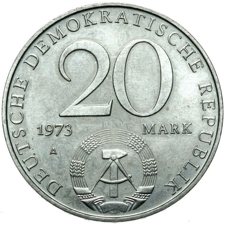DDR - 20 Mark 1973 A - Otto Grotewohl 1894-1964 | Kaufen auf Ricardo