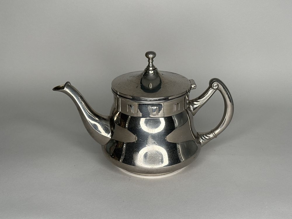 Tiel KDM Kanne Kaffeekanne Teekanne Metall Holland Daalderop (Gebraucht ...