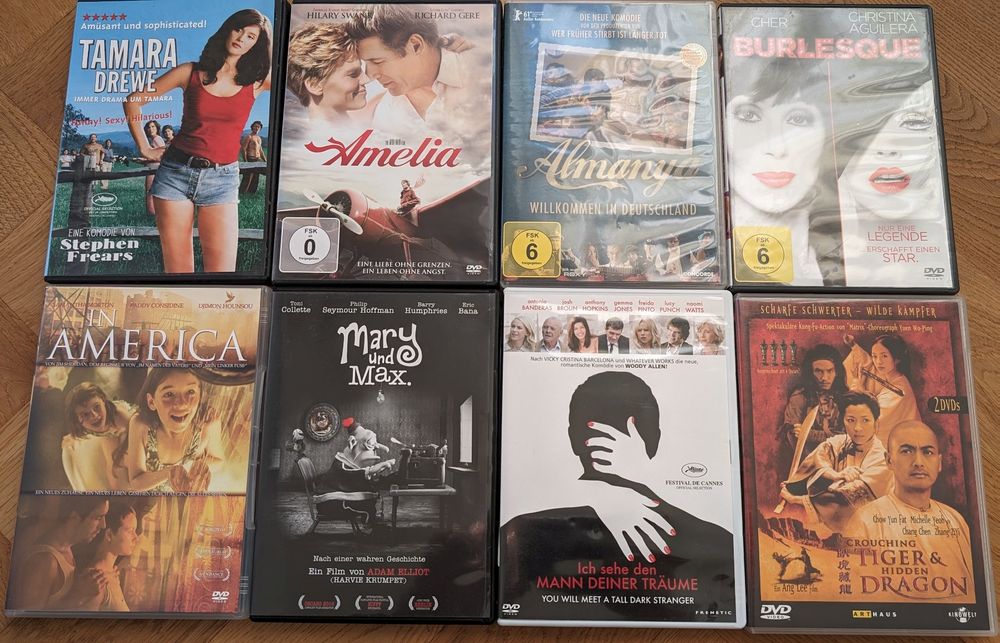 DVD Sammlung / 8 DVDs-Bundle | Kaufen auf Ricardo