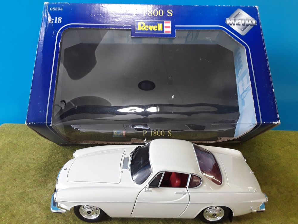 Rarität _ Revell 08894 _ Volvo P 1800 S _ metall _ 1:18 (Gebraucht) in ...