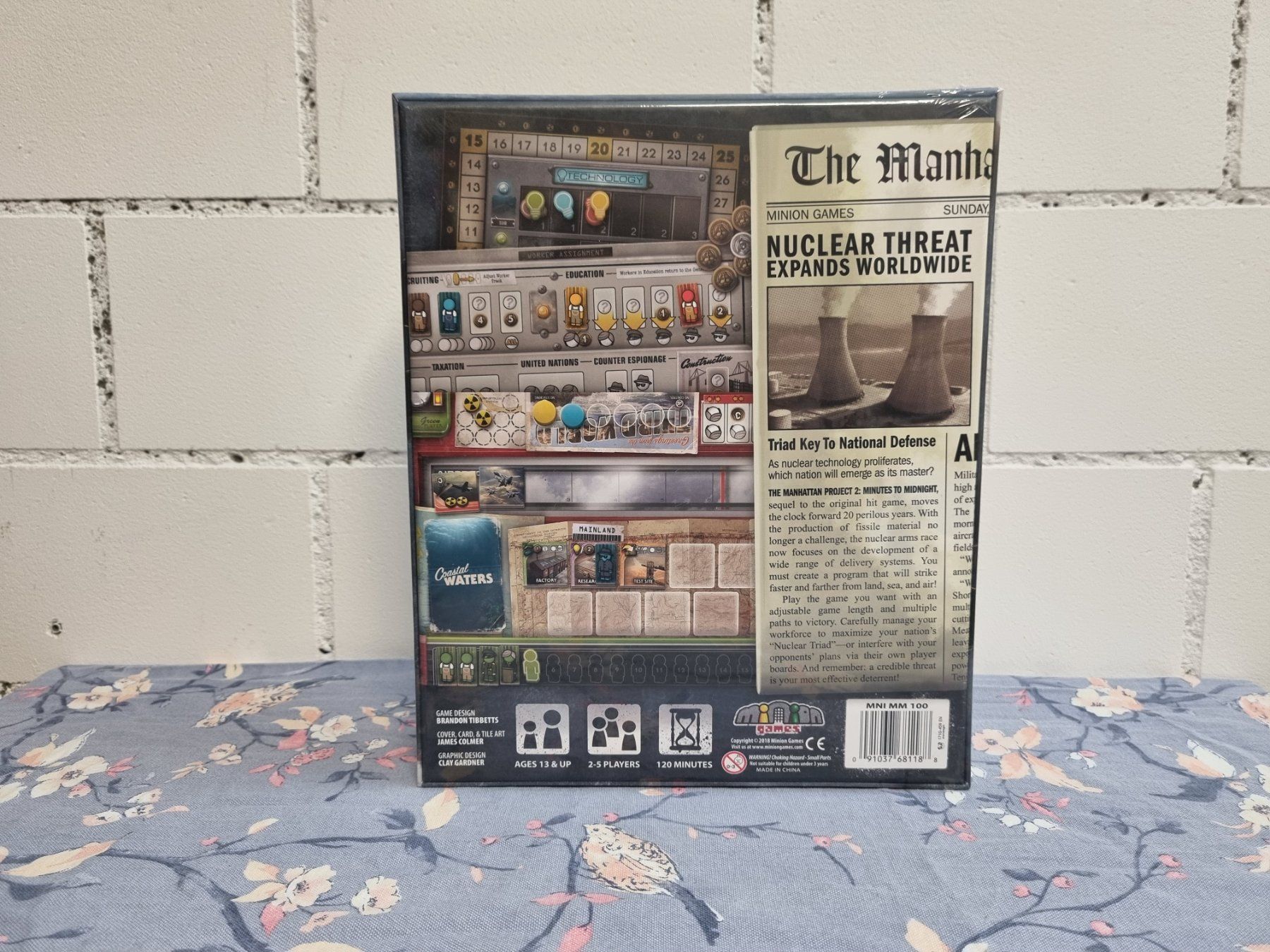 The Manhattan Project 2: Minutes to Midnight Boardgame (Gebraucht) in ...