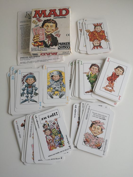 MAD KARTENSPIEL VON PARKER (Gebraucht) in Sissach für CHF 32 – mit ...
