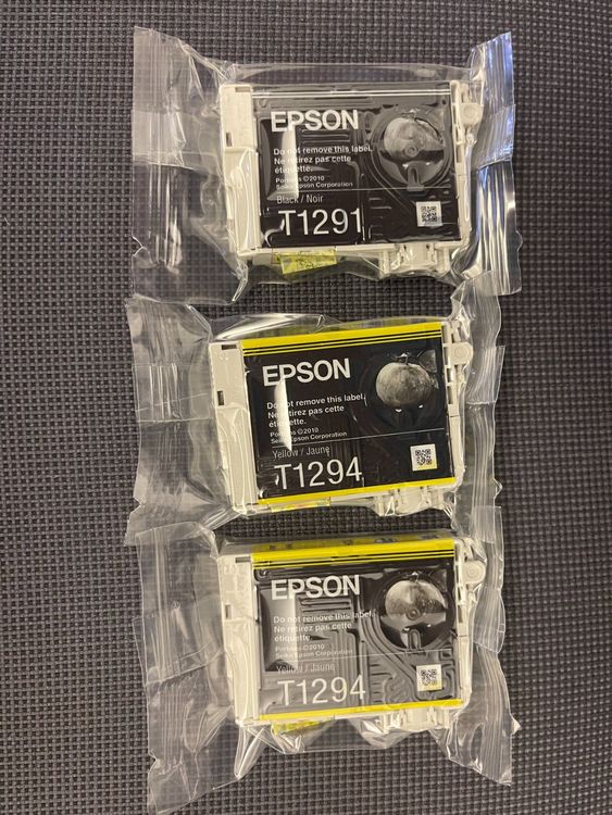 Epson Druckerpatronen T1291+T1294 (Neu und originalverpackt) in ...