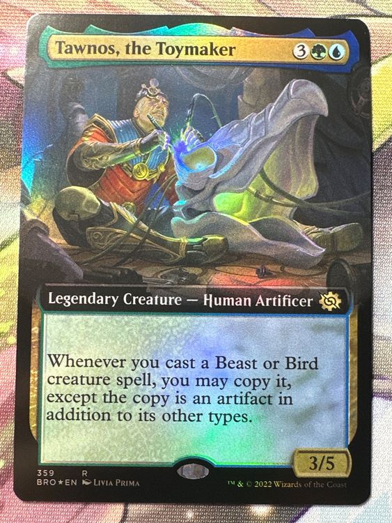 Tawnos, the Toymaker FOIL Variant 359 Brothers War (Neu (gemäss Beschreibung)) in Windlach für ...