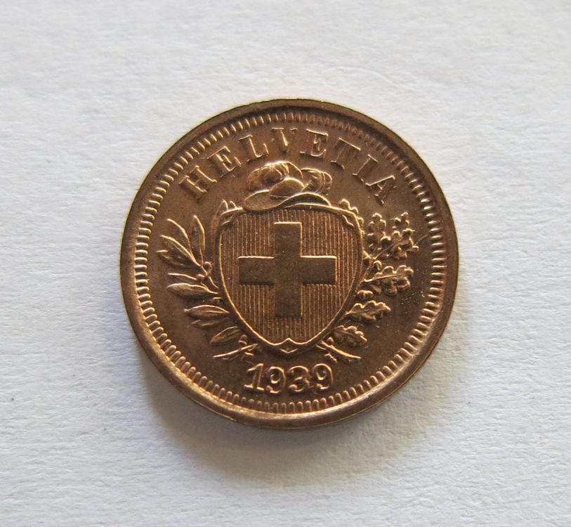 Suisse 1 centime 1939 rare (1) | Kaufen auf Ricardo