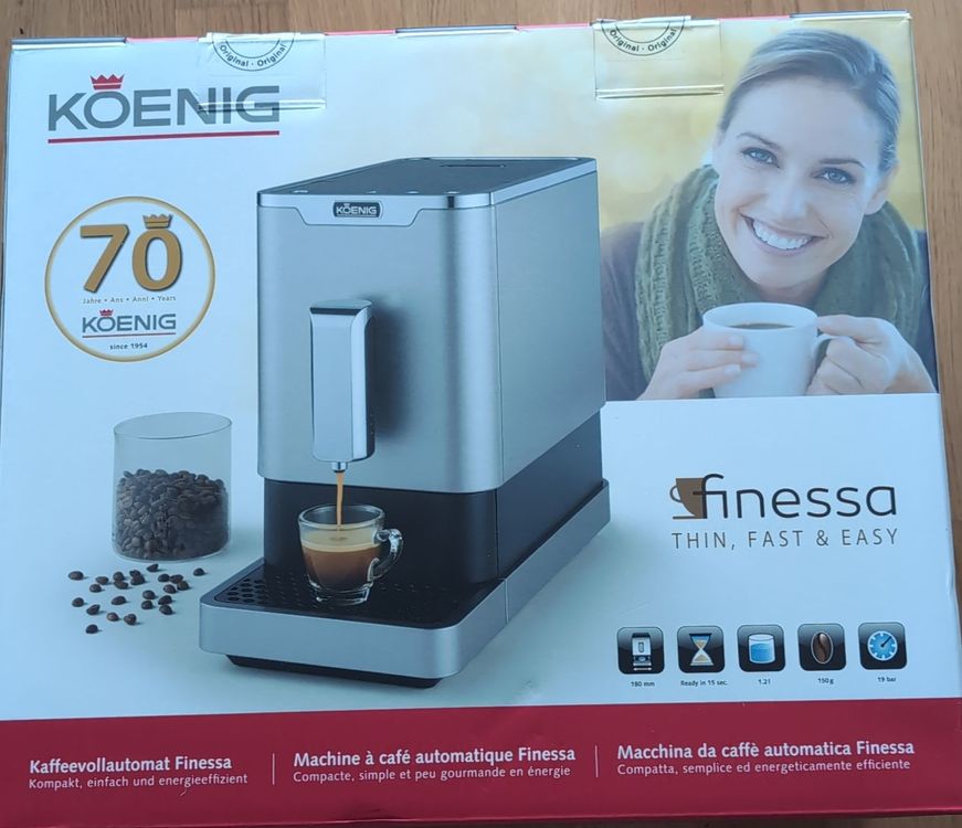 Koenig FINESSA Compact Automatic Coffee Machine (Neu und ...