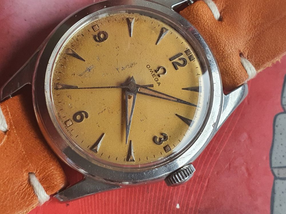 233 Omega Pre Seamaster aus 1950 Cal 420 tropical dial (Gebraucht) in ...