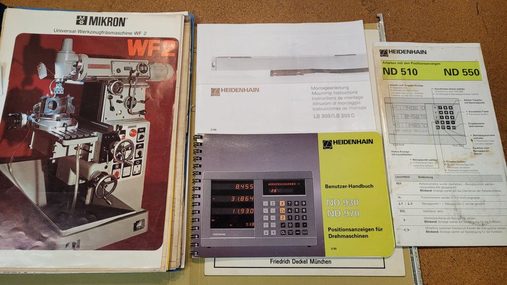 MIKRON WF1, Fräsmaschine (Gebraucht) in Hirzel für CHF 3850 – nur ...