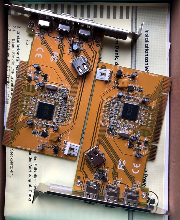 FireWire 400 IEEE1394a PCI Karten für Mac und Windows | Kaufen auf Ricardo