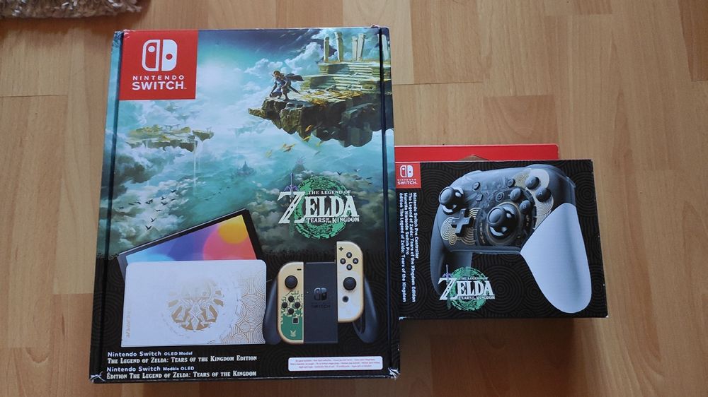 Nintendo Switch OLED Zelda + Pro Controller | Kaufen auf Ricardo