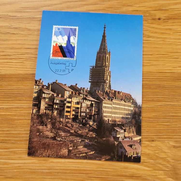 Maximum Karte Bern 1991 (Gebraucht) in Biel/Bienne für CHF 1 – mit Lieferung auf Ricardo kaufen