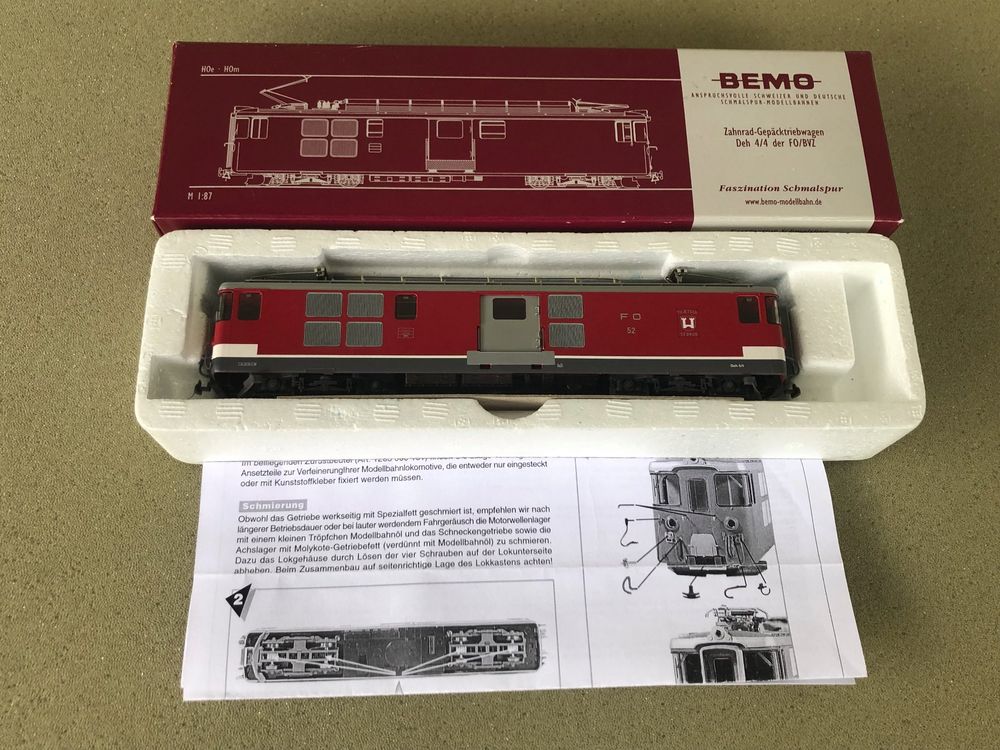 BEMO 1263 212 FO Deh 4/4 52 HOm Analog | Kaufen auf Ricardo