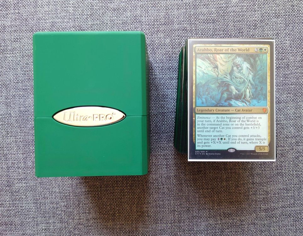 Magic the Gathering: Cats Commander Deck (Gebraucht) in Zürich für CHF ...