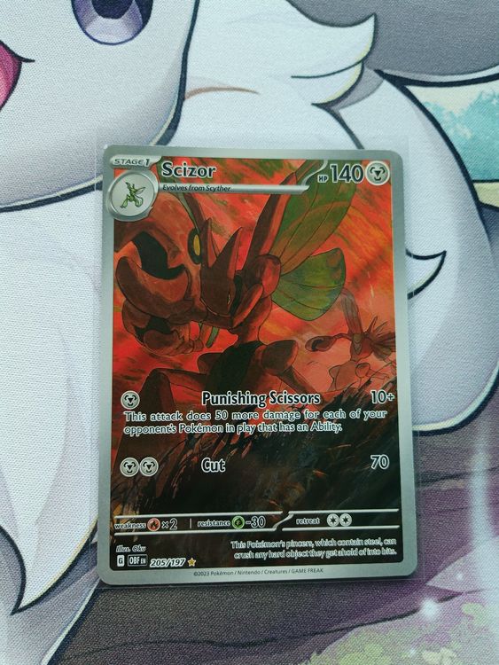 Scizor - Alternate Art Pokemon Obsidian Flames (Gebraucht) in ...