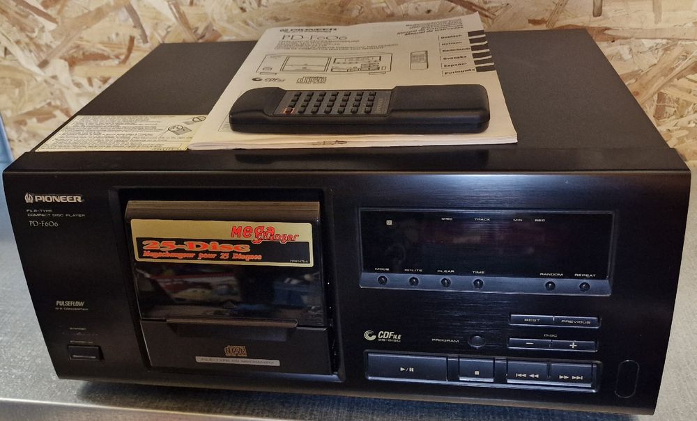 Pioneer PD-F606 CD-Wechsler 25-CD Compact Disc Player (Gebraucht) in Grächen für CHF 110 – mit ...