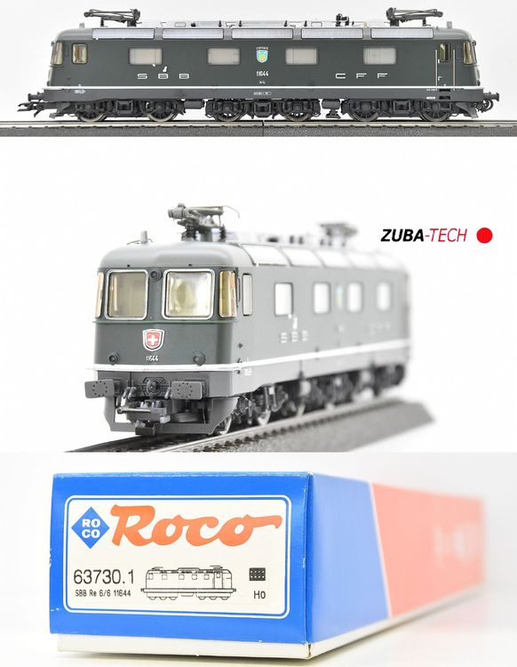 Roco 63730.1 E-Lok Re 6/6 SBB H0 GS Analog mit OVP (Gebraucht) in St ...
