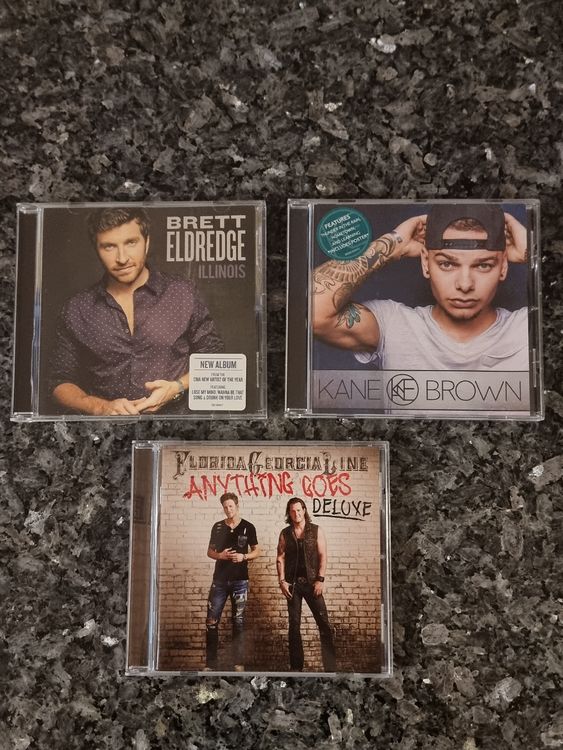 3x New Country Kane Brown, Florida Georgia Line, B. Eldredge (Neu ...