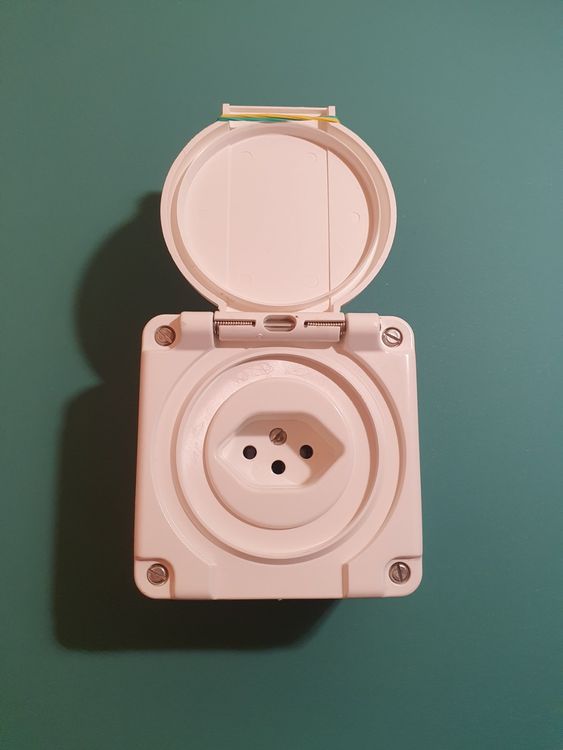 NAP-Steckdose T13 Weiss Feller IP55 | Kaufen auf Ricardo