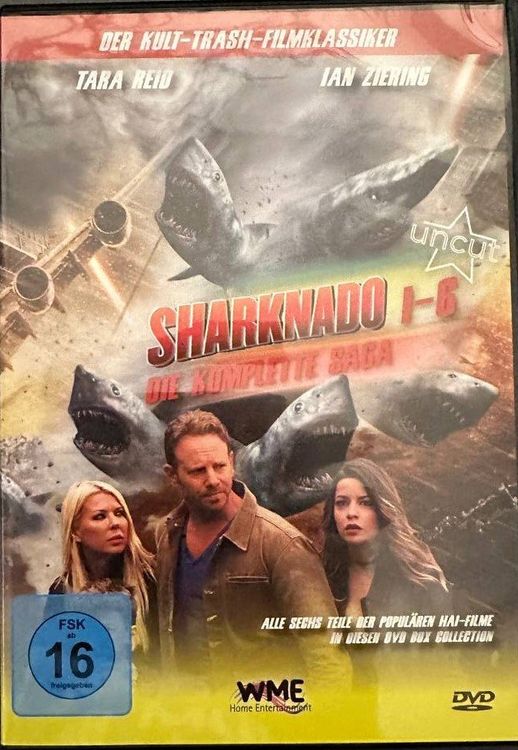 Sharknado 1-6 DVD Box - Die komplette Saga | Kaufen auf Ricardo