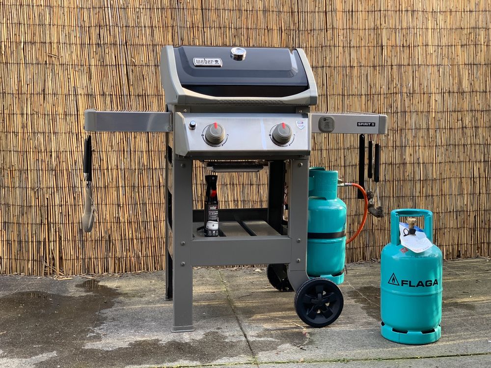 Weber Spirit II E-210 GBS, inkl. 2 Gasflaschen voll, Zubehör | Kaufen ...