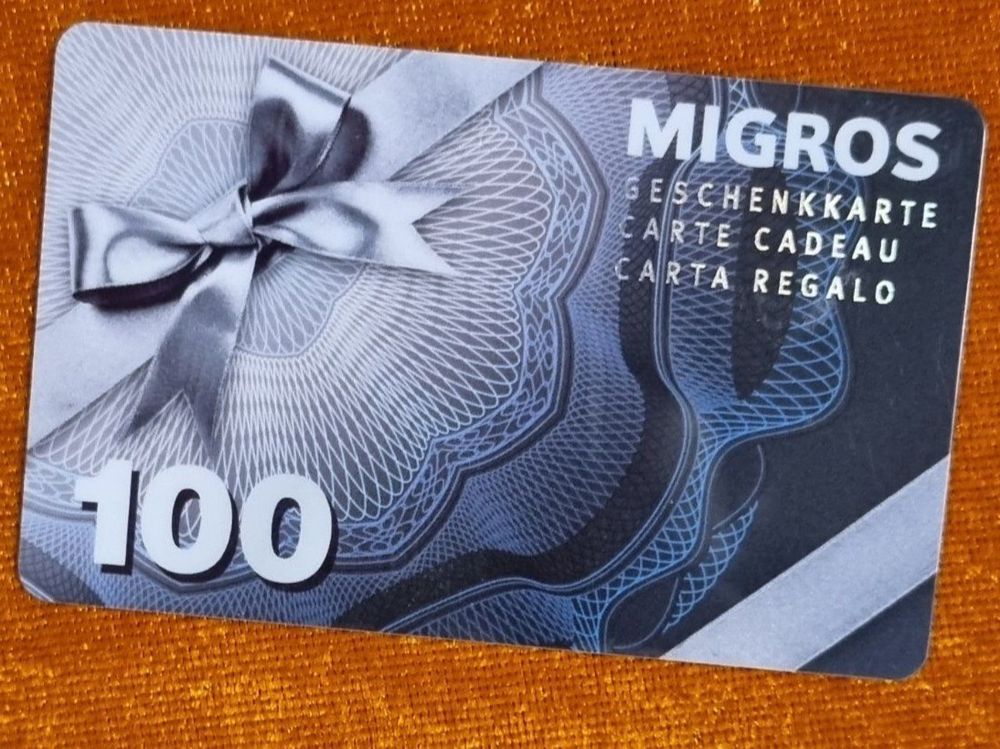Migros Einkaufsgutschein 100.- (Neu und originalverpackt) in Zürich für ...