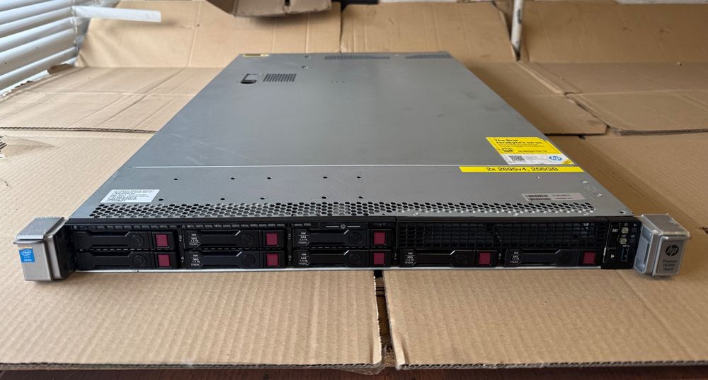 HPE DL360 Gen9 Server, 2x E5-2695 v4, 256GB RAM, 2x480GB SSD (Gebraucht ...