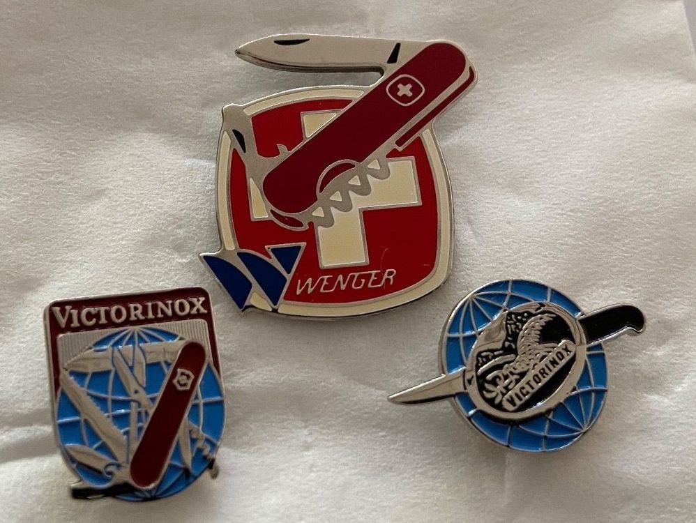 WENGER und VICTORINOX Pin Taschenmesser Sackmesser Sammler (Neu (gemäss ...