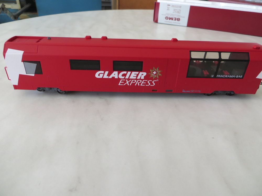 Bemo 2 Glacier Express Panoramawagen, HO Normalspur, WS (Neu (gemäss Beschreibung)) in Wohlen AG ...