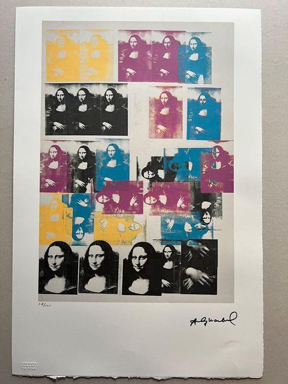 Andy Warhol « Mona Lisa » 24/100 | Kaufen auf Ricardo