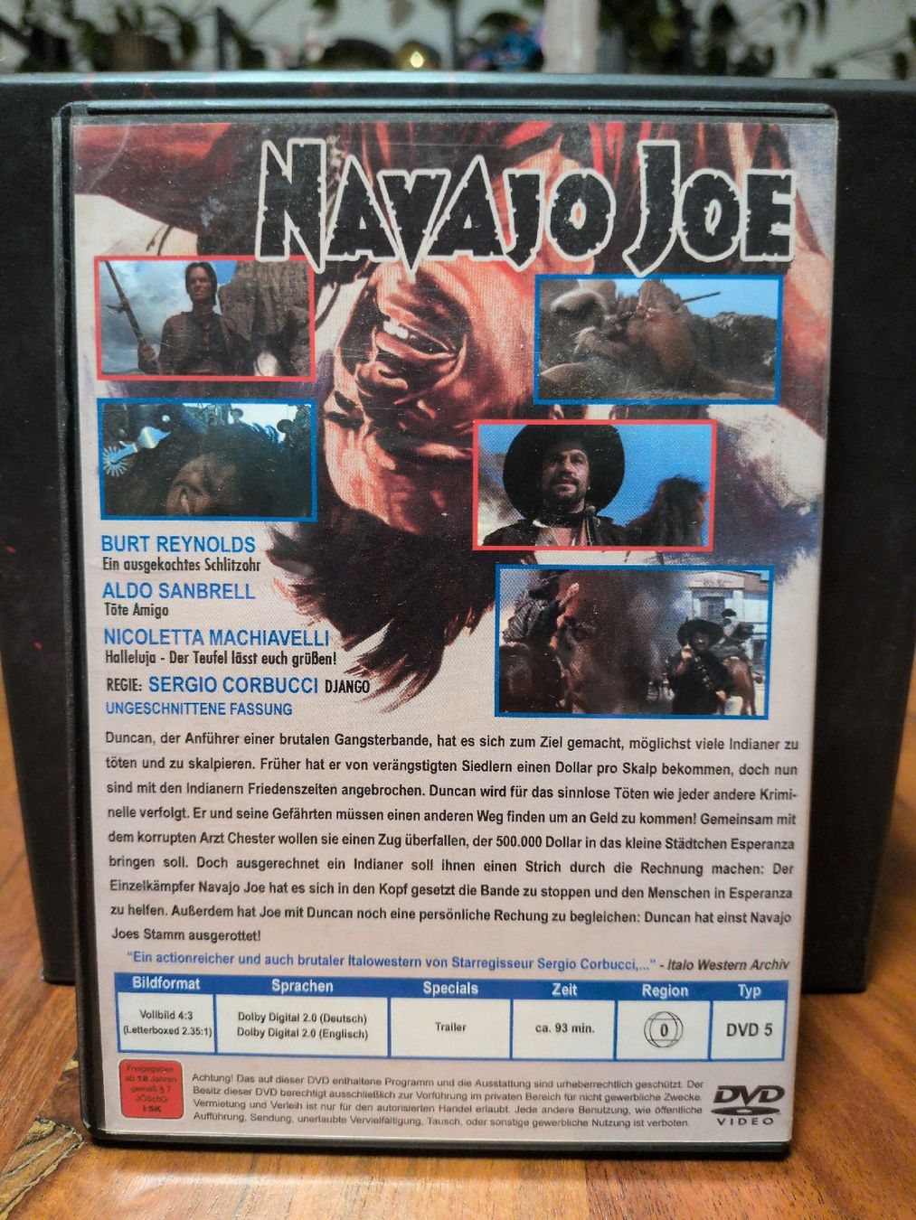 Navajo Joe DVD Sergio Corbucci Western (Gebraucht) in Thun für CHF 9.9 ...