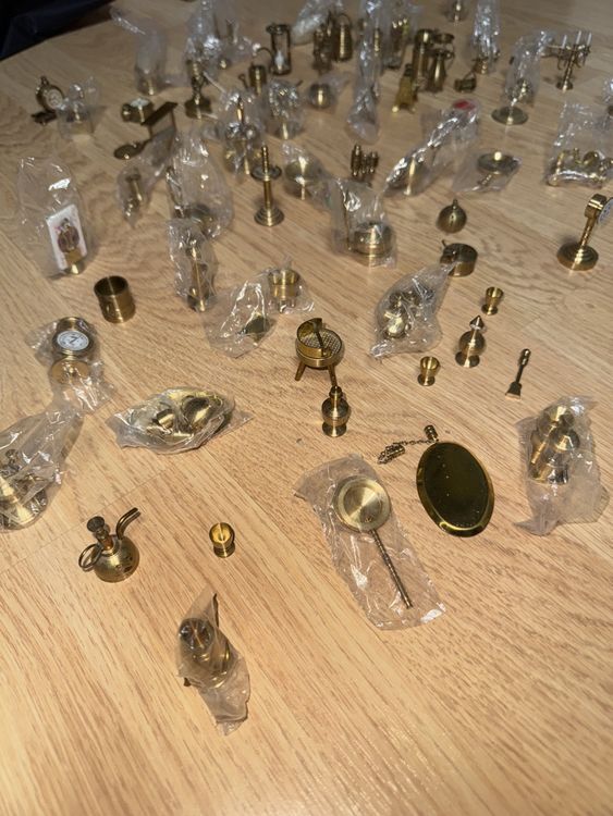 Messing Miniaturen Sammlung (Gebraucht) in Fislisbach für CHF 850 – mit ...