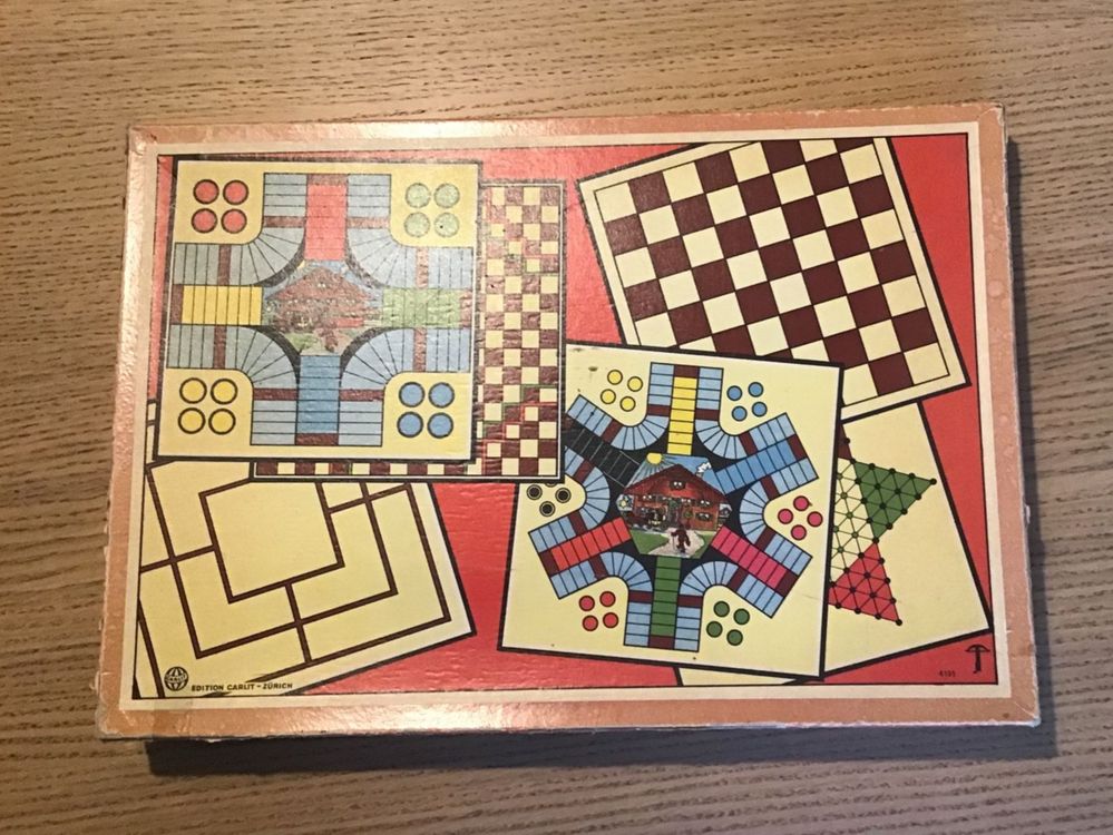 Boite de jeux de société - vintage | Kaufen auf Ricardo