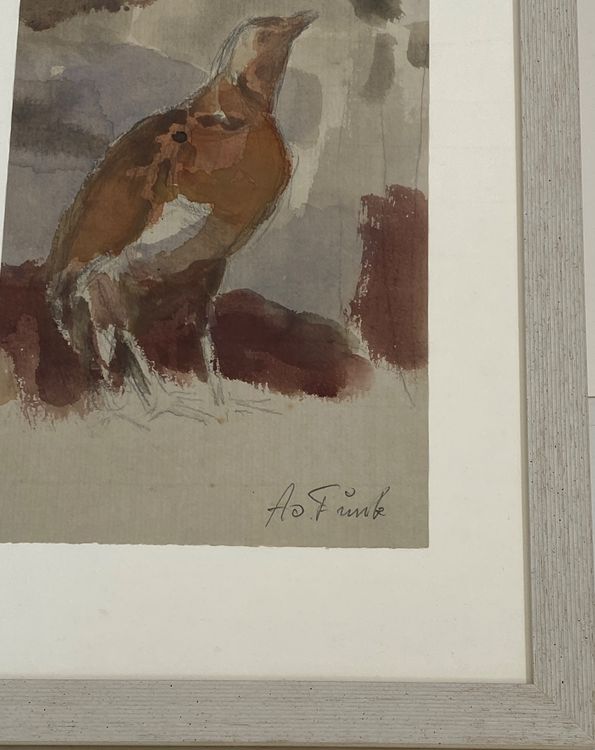 Adolf FUNK (1903-1996) Aquarell (Gebraucht) in Root für CHF 10 – nur Abholung auf Ricardo kaufen