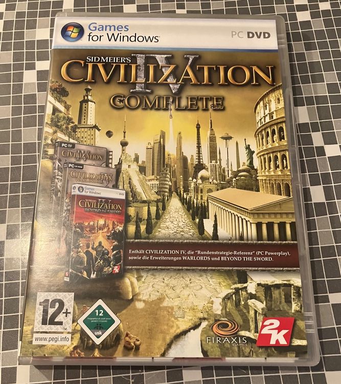 Sid Meier's Civilization 4: Complete - PC (2005, deutsch) (Gebraucht) in Winkel für CHF 5 – mit ...