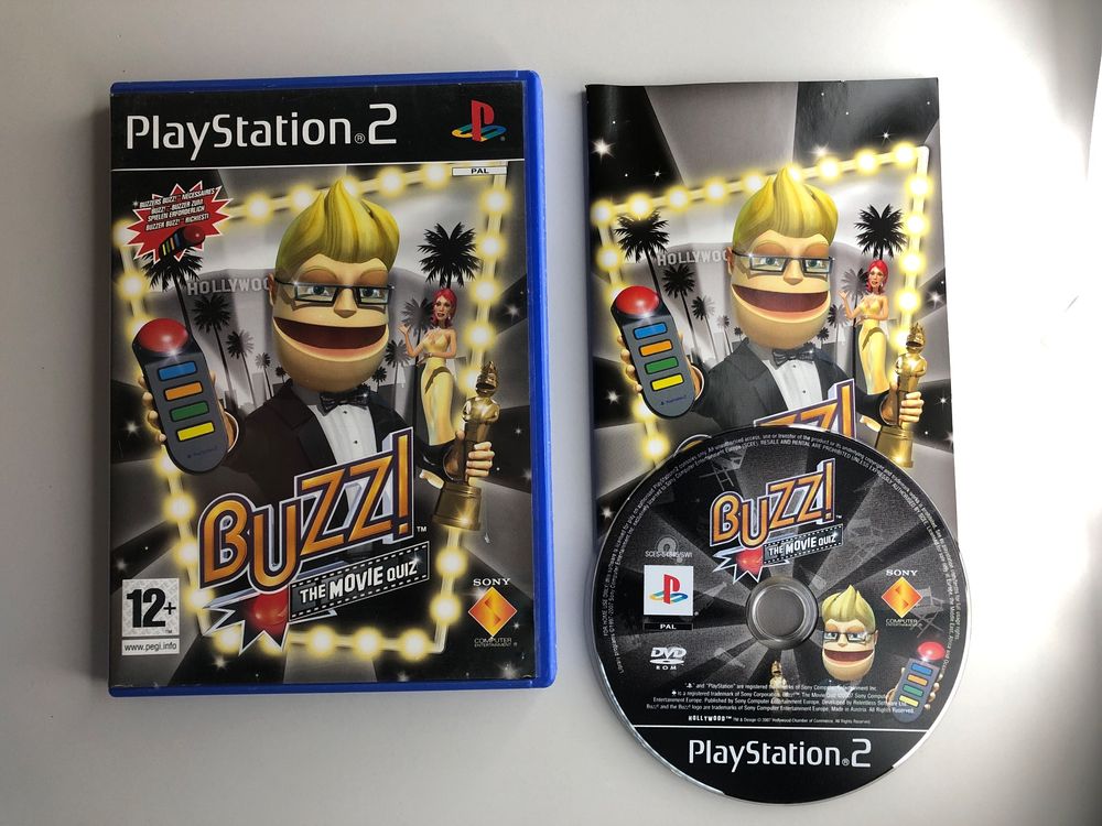 Buzz! the movie quiz - PS2 (Gebraucht) in St.gallen für CHF 5 – mit ...