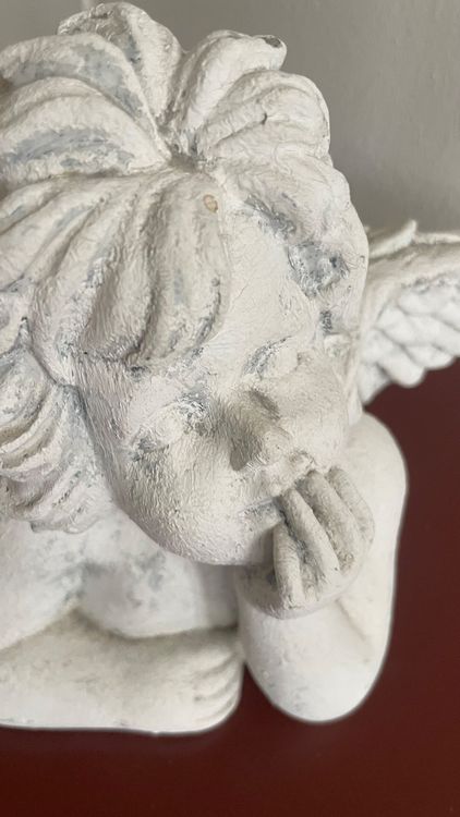 Engel-Figur aus Gips, Shabby Chic, für den Garten 😇 (Gebraucht) in Wald ZH für CHF 1 – mit ...
