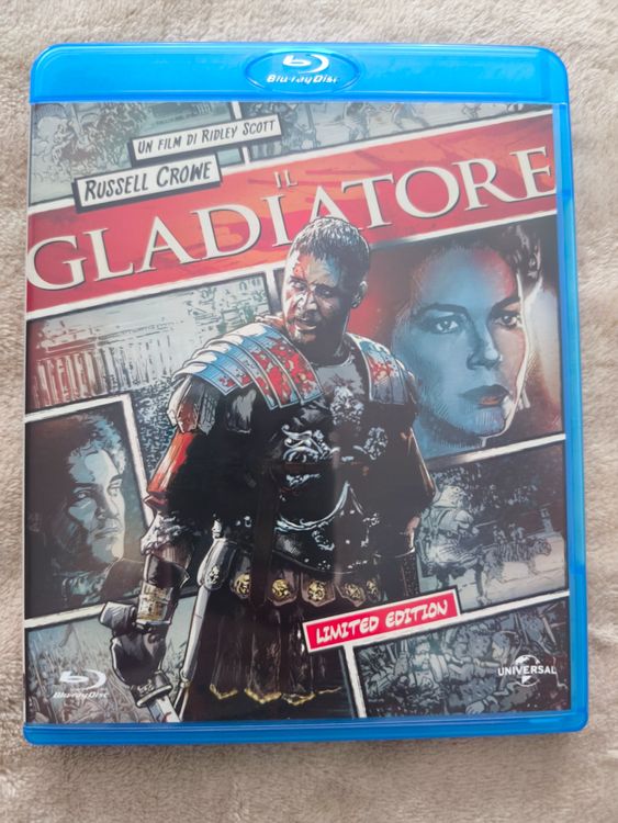 GLADIATOR EXTENDED VERSION Blu-ray ENG/ITA/SPA/FRA/POR/GER/ (Neu ...