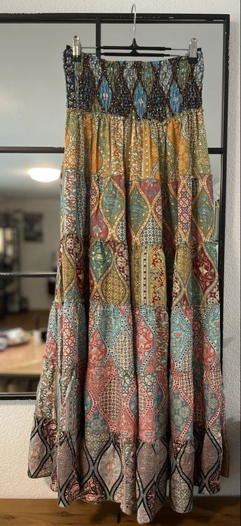 Maxirock Hippie Boho Style Ethno Muster (Neu (gemäss Beschreibung)) in ...