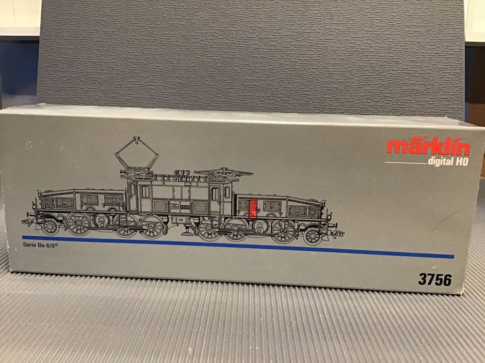 MÄRKLIN 3756 KROKO BE 6/8 DIGITAL H0 (Neu und originalverpackt) in ...
