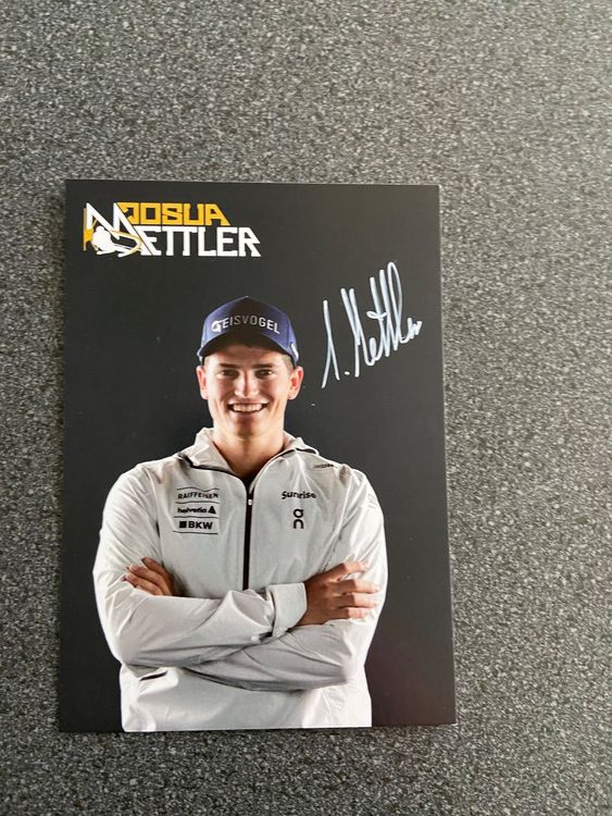 Autogrammkarte Joshua Mettler (Gebraucht) in Adliswil für CHF 4 – mit ...