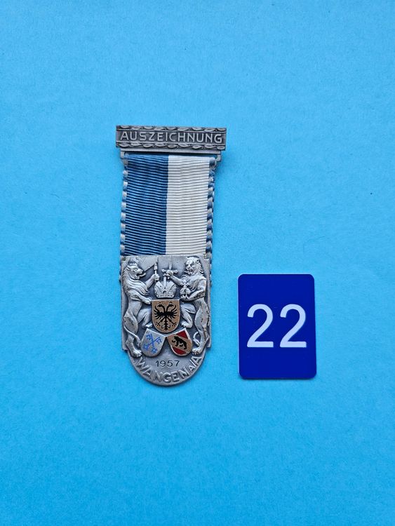 WANGEN A. AARE SCHIESSEN KRANZABZEICHEN MEDAILLE MÜNZEN (Gebraucht) in Ermatingen für CHF 3 ...