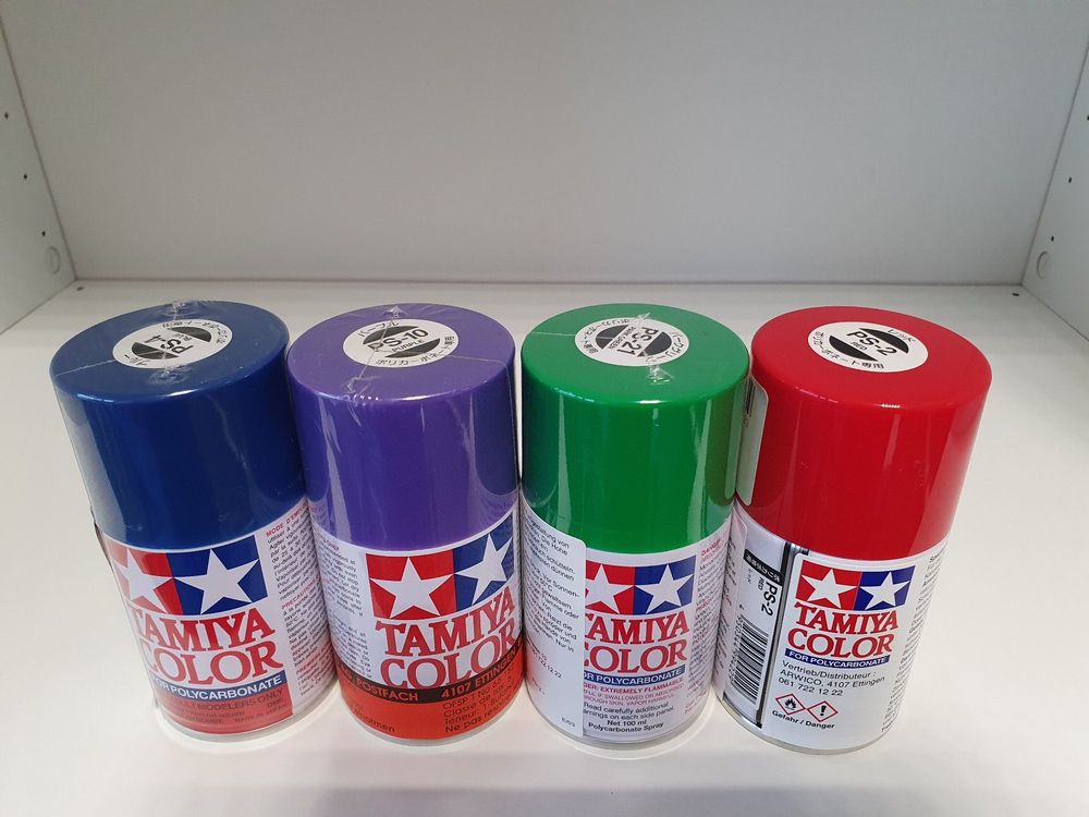 Tamiya Spray PS-21 / PS-10 / PS-4 / PS-2 | Kaufen auf Ricardo