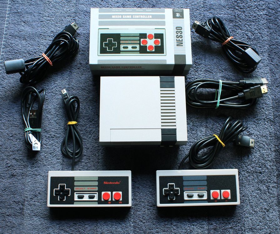 Original Nintendo Classic Mini + 3 Controller (NES) (Gebraucht) in ...