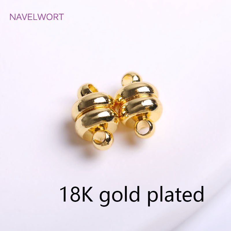 Magnetverschluss rund - 11,5 mm– Farbe 18K Gold (neu) (Neu und originalverpackt) in Menziken für ...