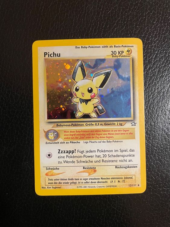 Neo Genesis Pichu holo 12/111 DE Ab 1 | Kaufen auf Ricardo
