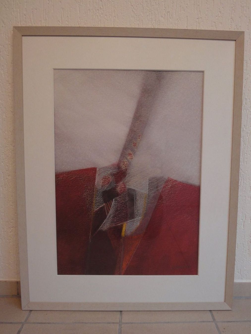 Minala Jacques, 1940, Môtiers "Méditation 1997" - Pastell (Neu (gemäss ...