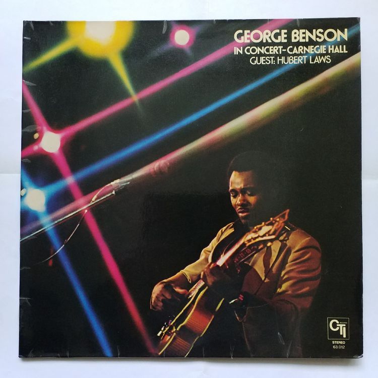 GEORGE BENSON, in concert - Carnegie Hall; 1977 press - NEW (Neu ...